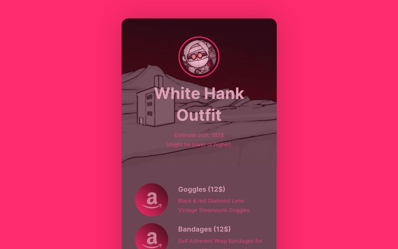 White Hank outfit